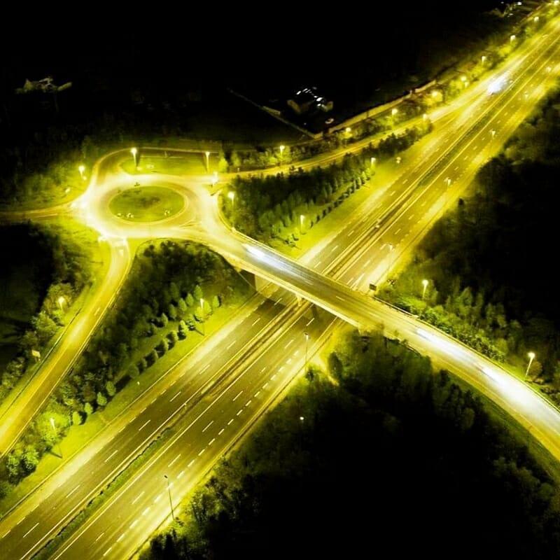 The Greystones Guide | Nighttime N11 Road Works Continue