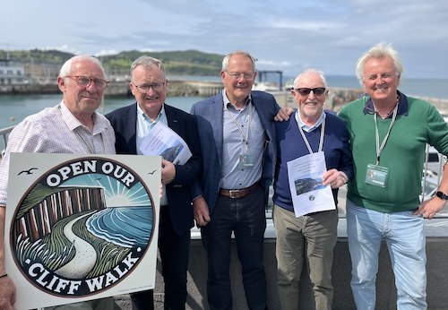 The Greystones Guide | Friends Of The Cliff Walk Close To The Edge With WCC